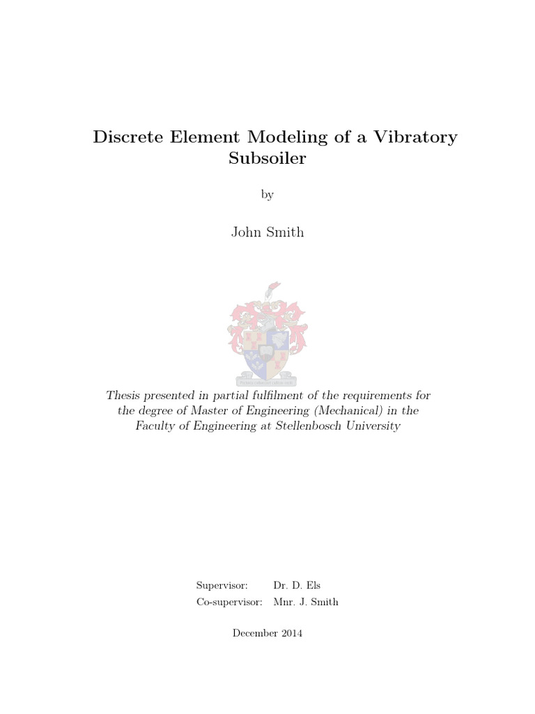 Masters Sample 1 | PDF