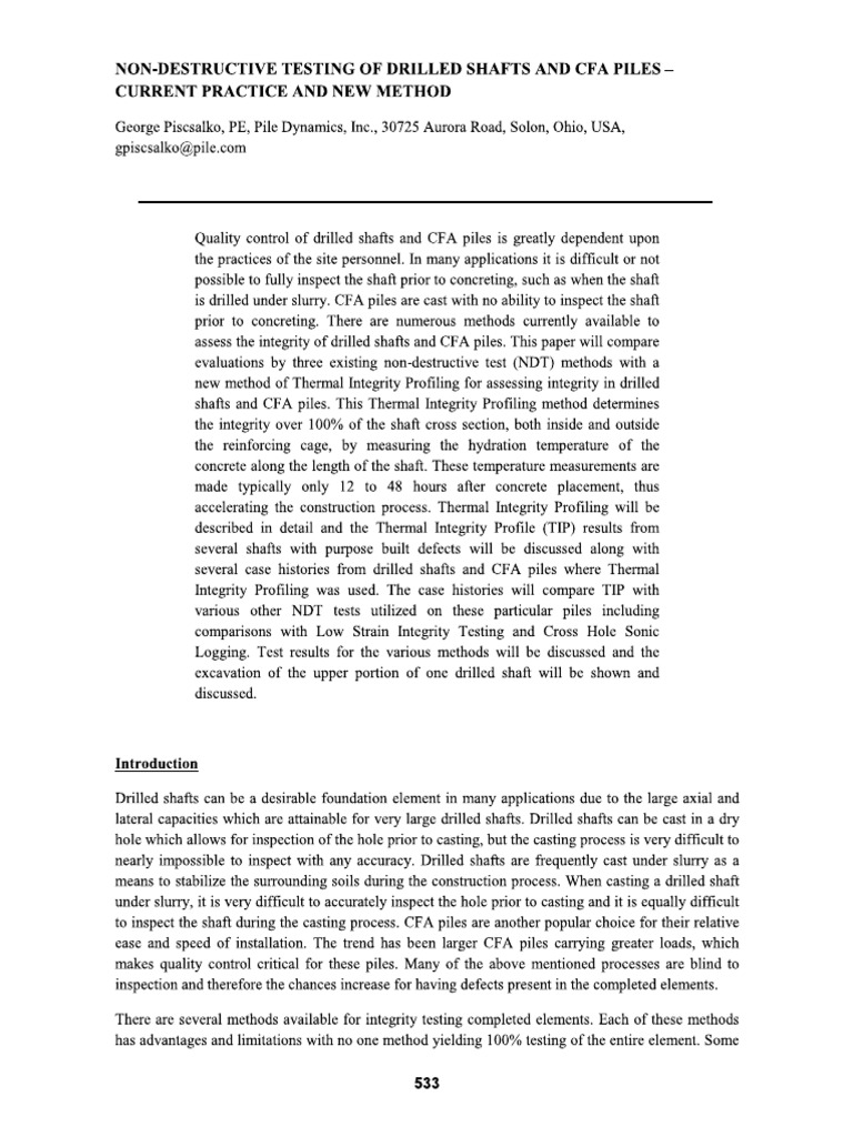 Non Destructive Testing 1 | PDF