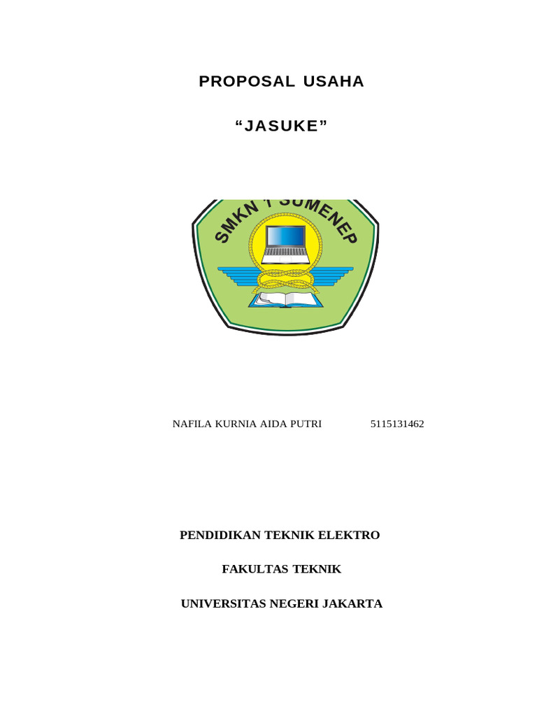 Doku - Pub Proposal Kewirausahaan Jasuke | PDF