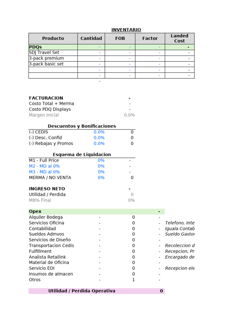 Escenario Compra Especial | PDF