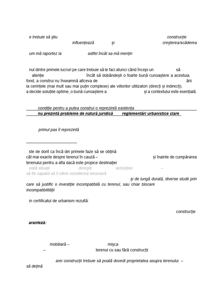 PC Curs 5 - AMPLASAMENTUL - Text PT Studenti (Cu Imagini) | PDF