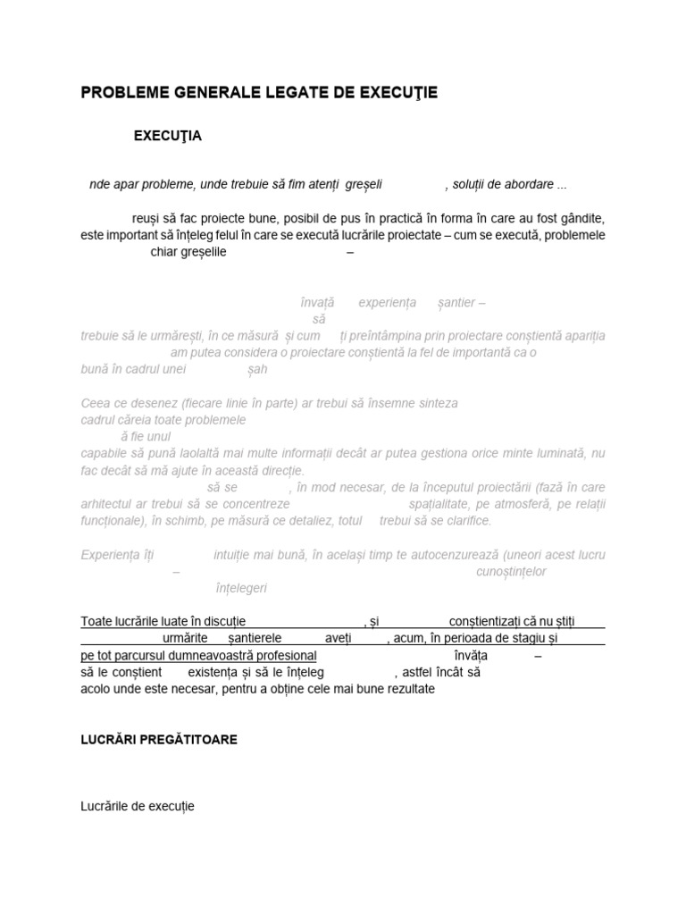 PC Curs 10 - EXECUȚIA - Text | PDF