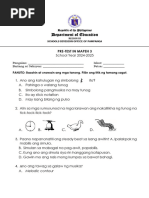 MAPEH V Third Quarter Exam | PDF