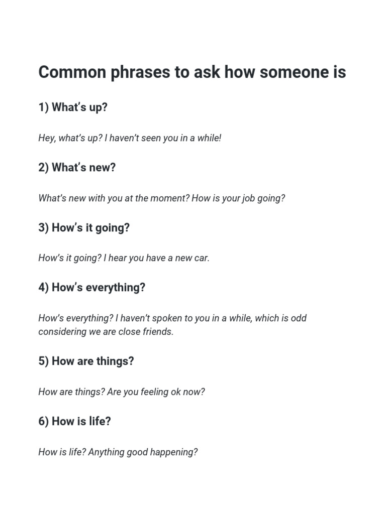 More Common Phrases | PDF
