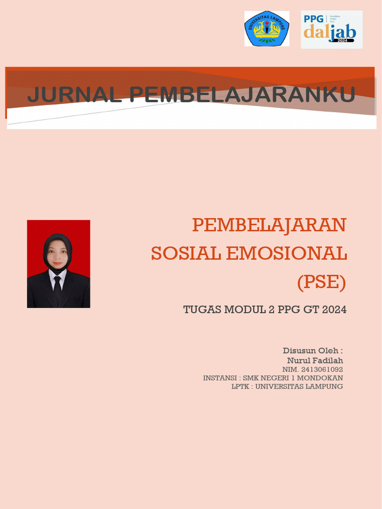 Pembelajaran Sosial Dan Emosional (Pse) | PDF