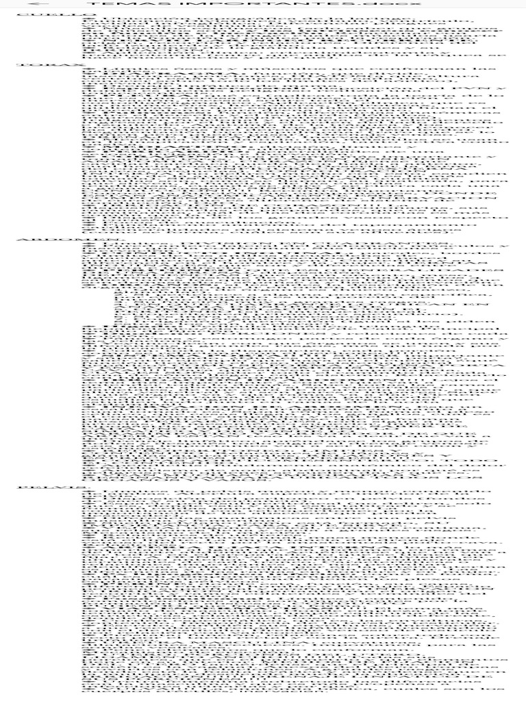 Temas Importantes | PDF