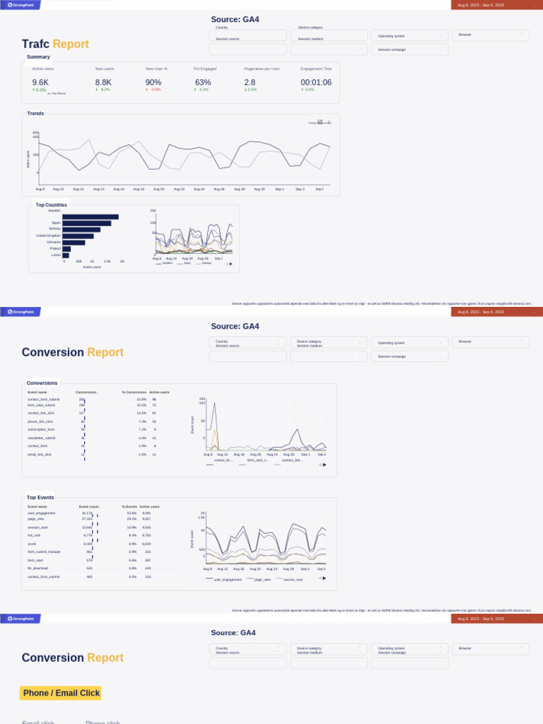 Looker Studio Report | PDF