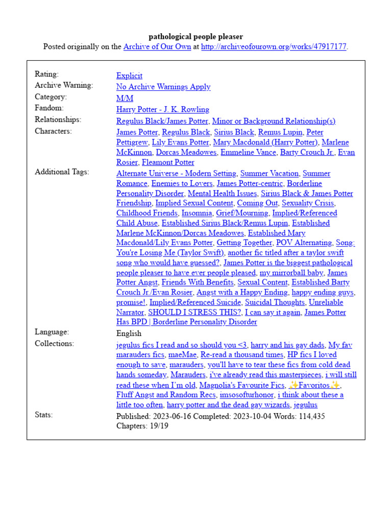 Pathological People | PDF