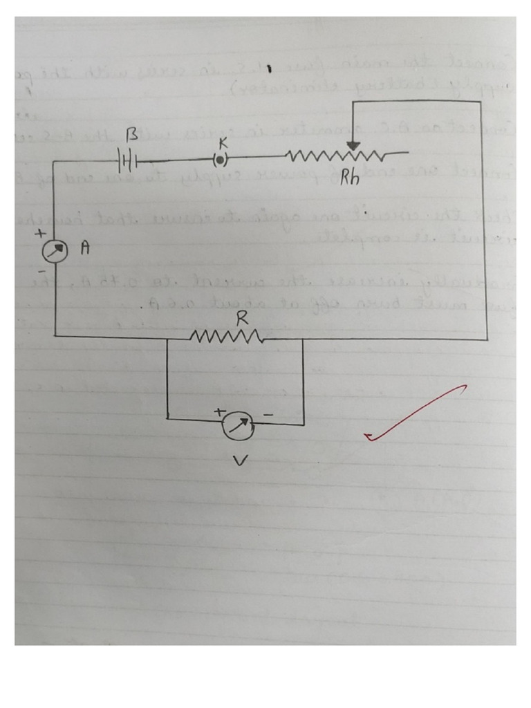 A 2 Activity - To Assemble The Component of A Given Electrical Circuit ...