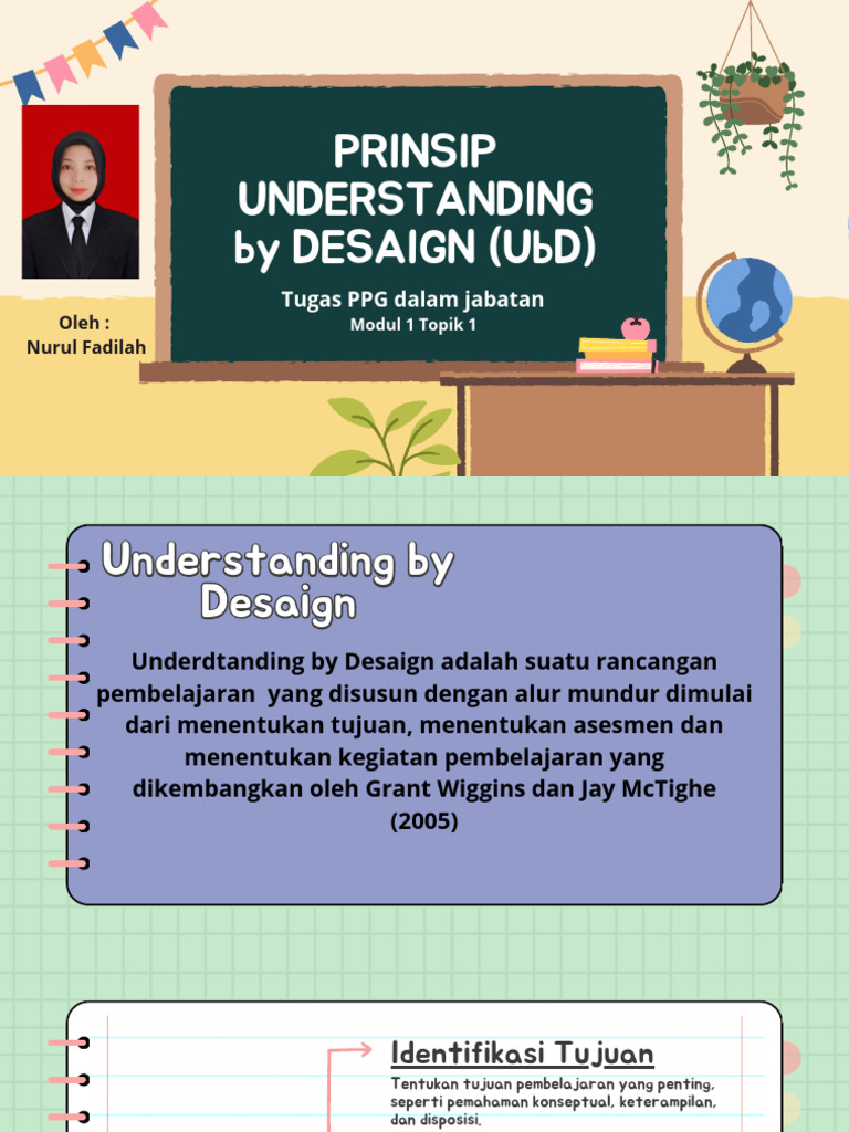 PRINSIP UNDERSTANDING by DESAIGN (UbD) | PDF