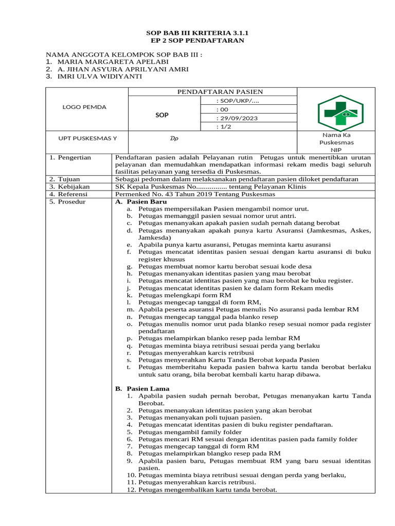 Tugas Sop Bab Iii | PDF