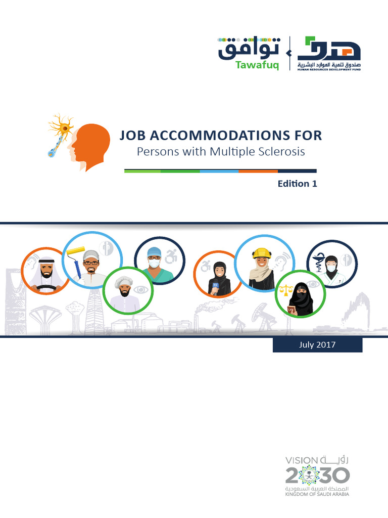 JOB ACCOMMODATIONS FOR PERSONS WITH MULTIPLE SCLEROSIS VE. 1 (APDWeb) | PDF