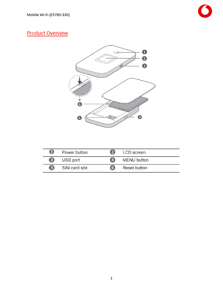 Mobile-WiFi-(E5785-330) | PDF