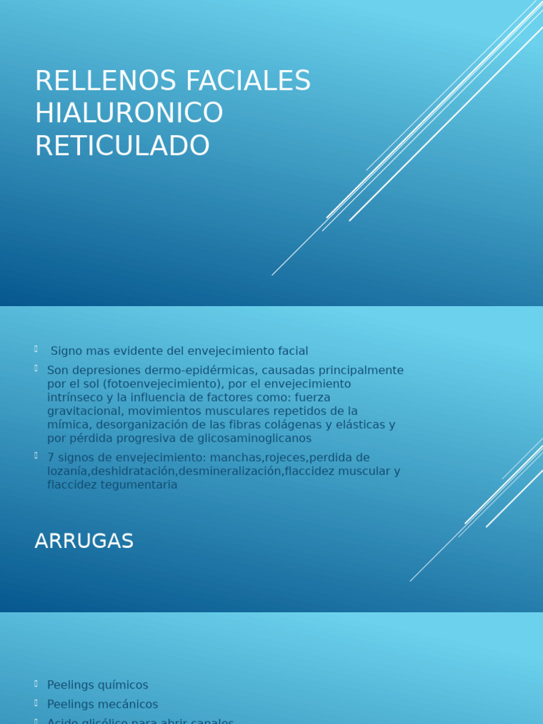 Rellenos Faciales | PDF