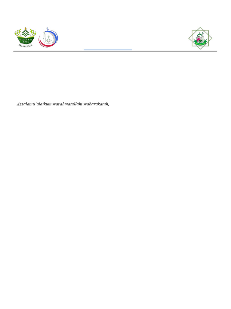 Undangan Rohis Sman 95 Jakarta | PDF