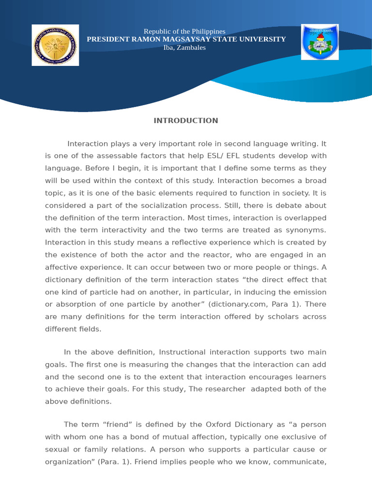 Written Report Out of Classroom | PDF