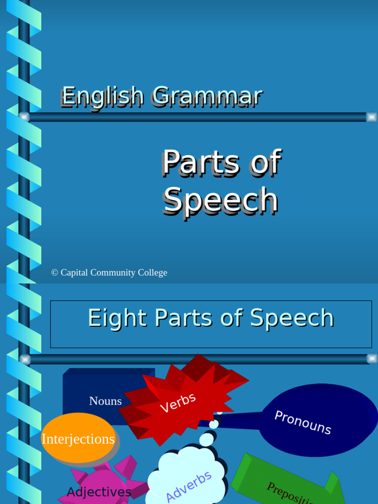 Parts of Speech 2 | PDF