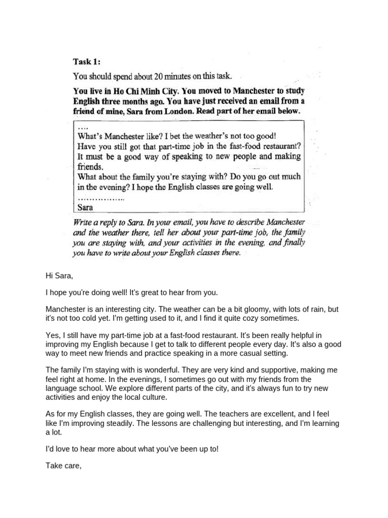 Week 1 - Writing - VSTEP Collection | PDF