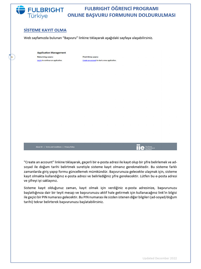 FB-Form OnlineBasvuruFormununDoldurulmasi 2023 | PDF