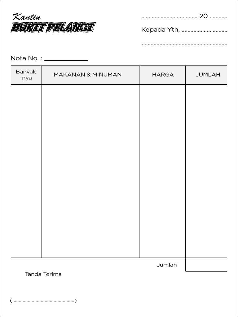 Bon Warung Makan | PDF