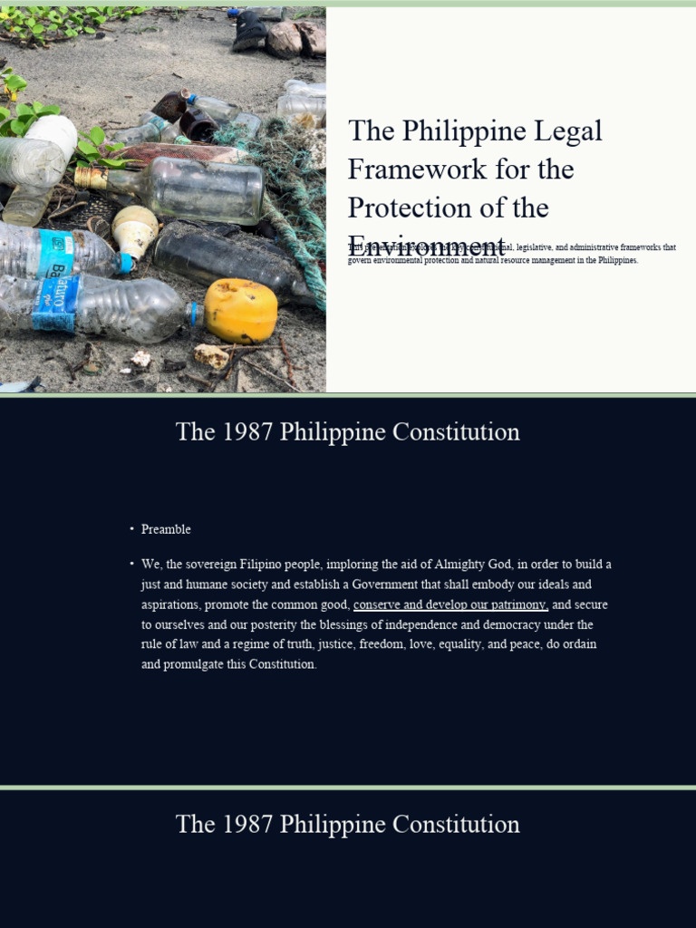 Philippine Legal Framework Pdf