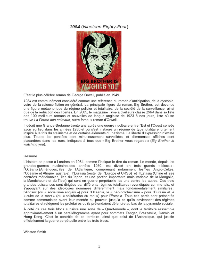 1984 G Orwell | PDF