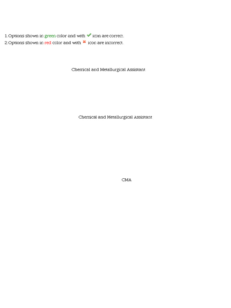 CMA Question Paper 2015 | PDF