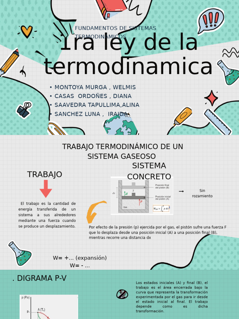 1ra Ley de La Termodinamica | PDF