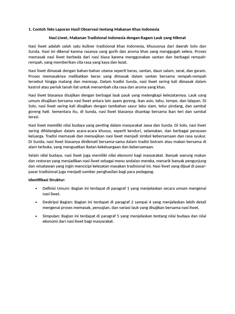 Contoh Teks LHO | PDF