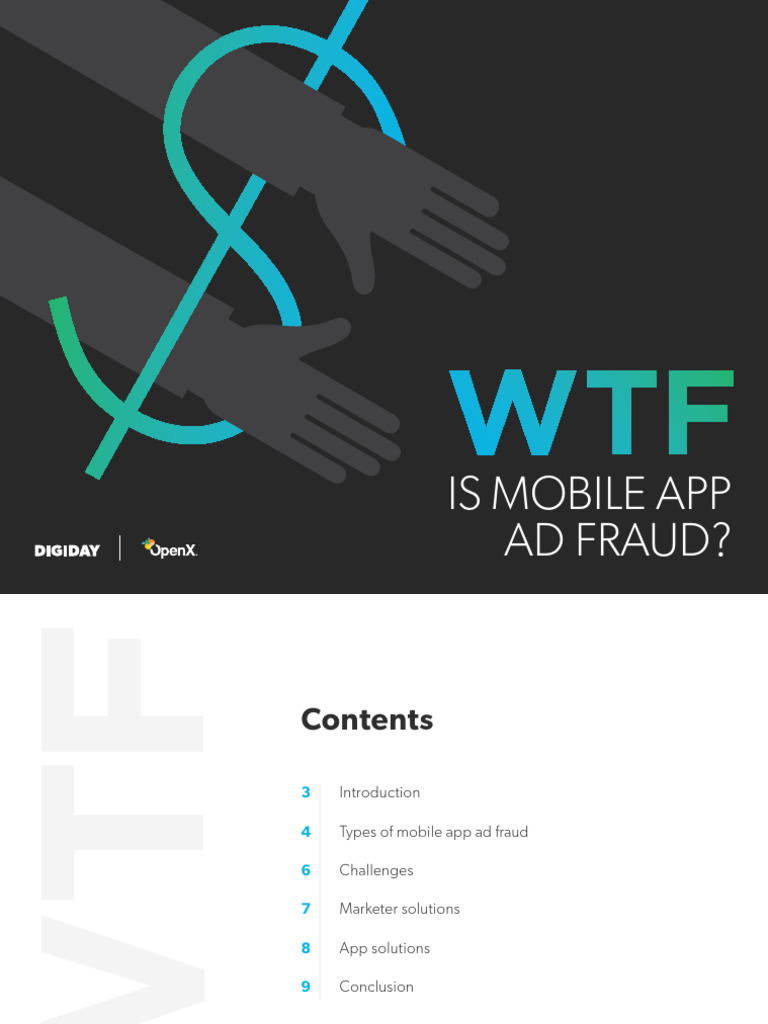 WTF Is Mobile App Ad Fraud | PDF