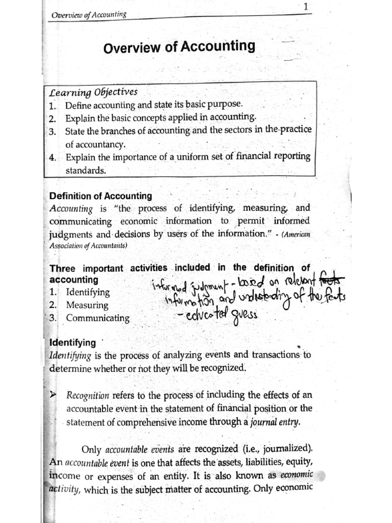 Cfas Chapter 1 | PDF