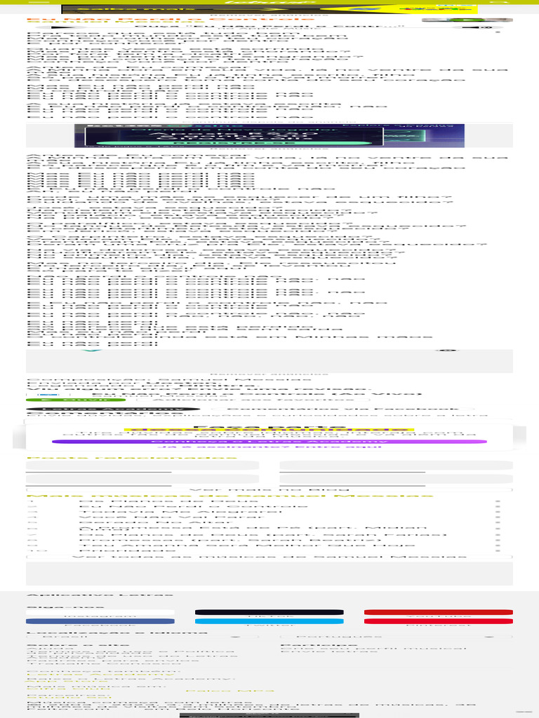 Eu Não Perdi o Controle - Samuel Messias | PDF | Facebook