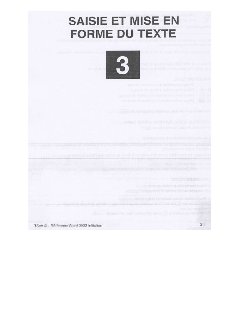 APPRENTISSAGE WORD 4 9-Chap3-1 | PDF