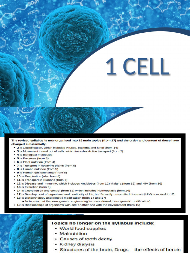 chap 1 cell | PDF