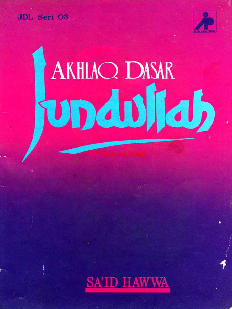 Akhlaq Dasar Jundullah | PDF
