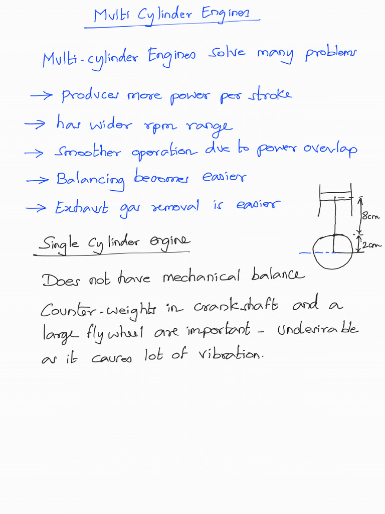 02 - AE - Multi-Cylinder Engines | PDF