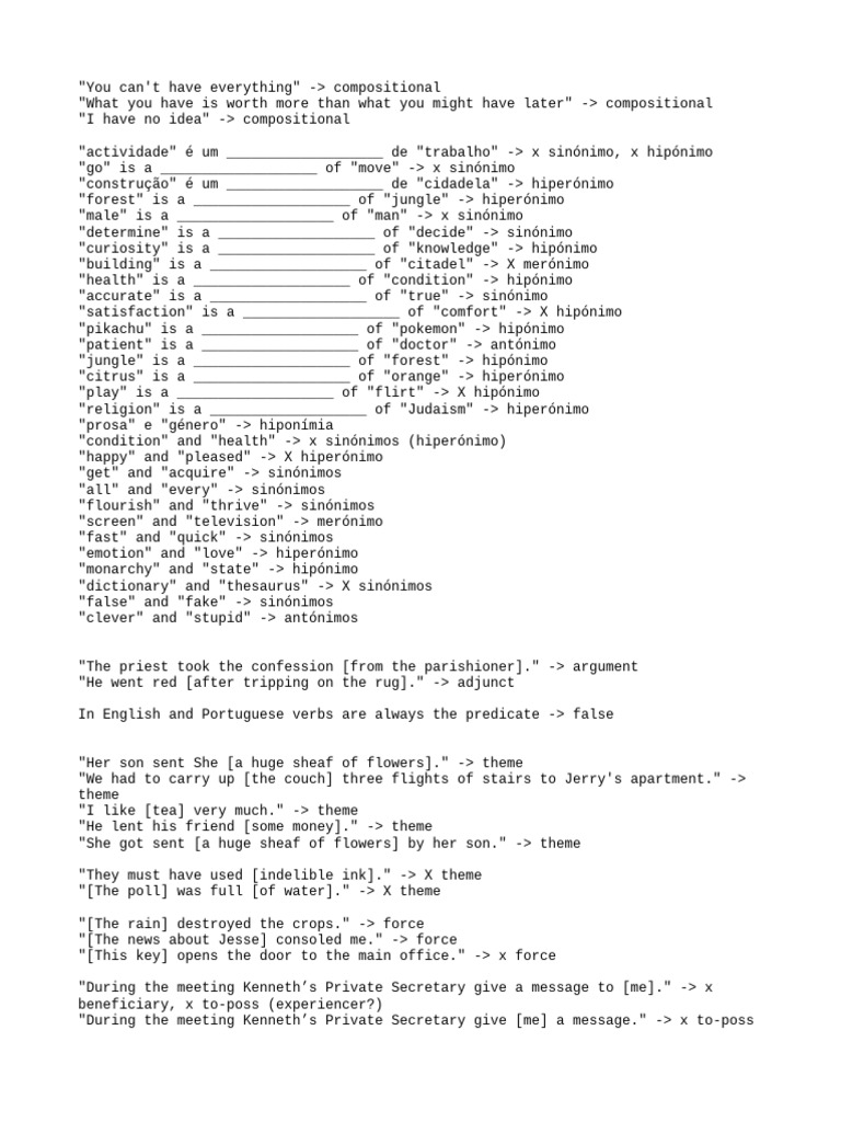 LN Semantics | PDF