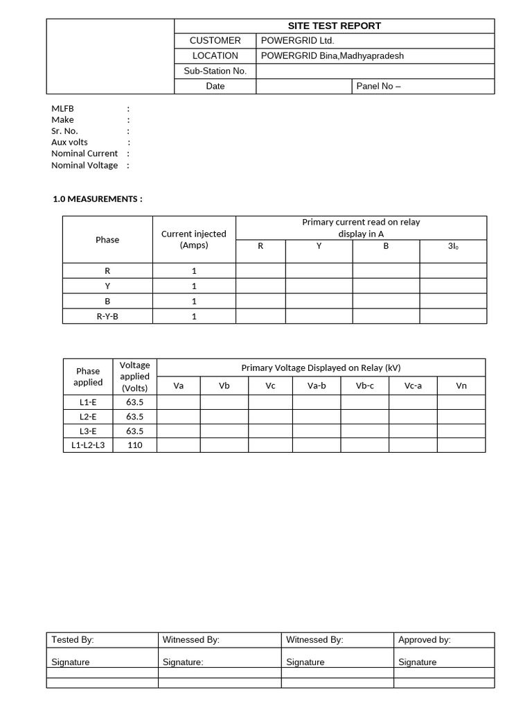 7SD Siemens - STUB | PDF