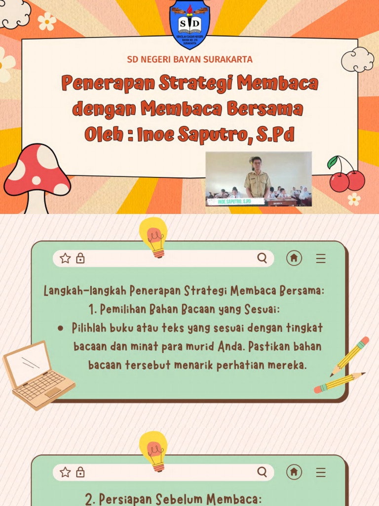 PMM Literasi Strategi Membaca Terbimbing | PDF