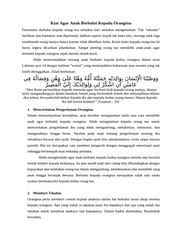 Birul Walidayn | PDF | Islamic Ethics | Wellness