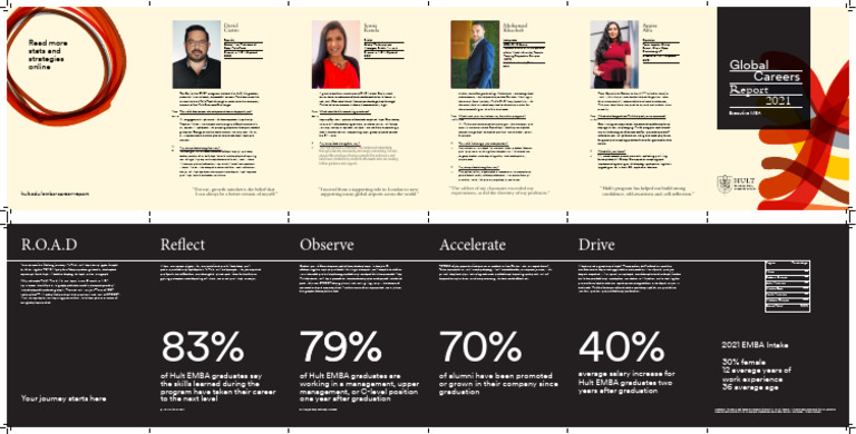 Hult Career Printbooklet EMBA 2021 | PDF