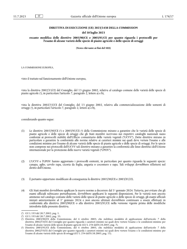 Direttiva UE 2023-1438 | PDF