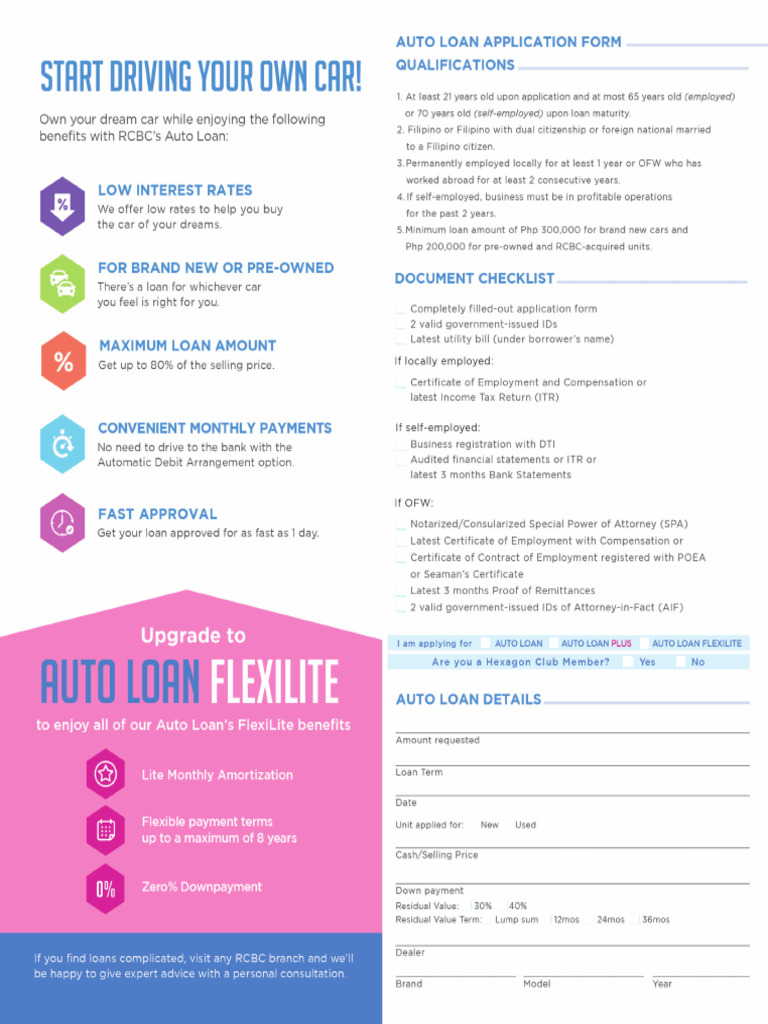 Flexilite Application Form | PDF