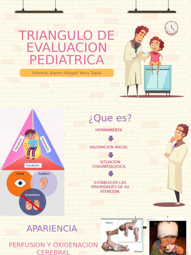 Triangulo de Evaluacion Pediatrica: Interna: Karen Abigail Vera Tapia | PDF