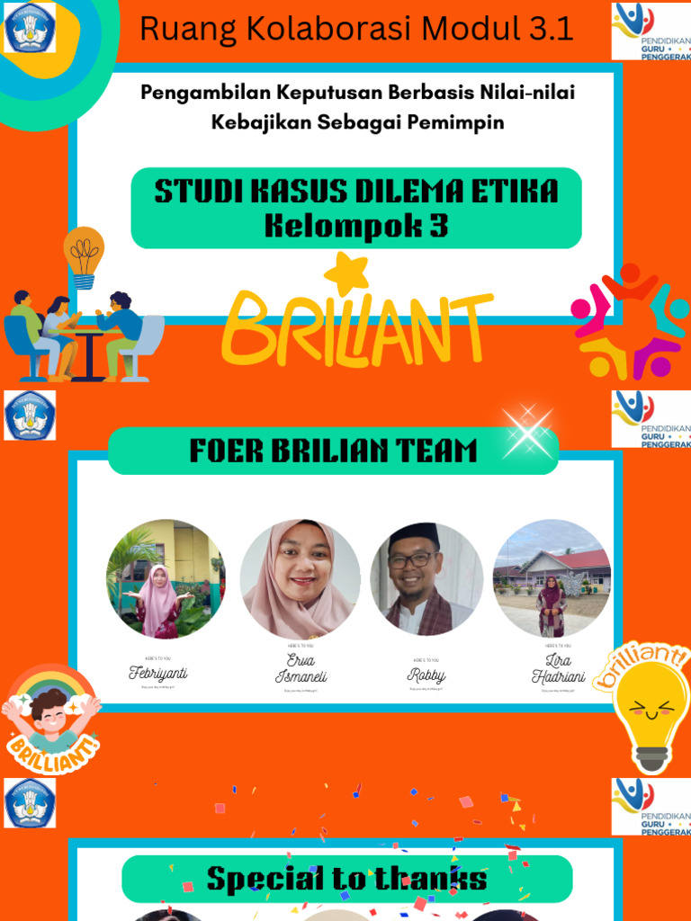 Tugas Ruang Kolaborasi Modul 3.1 | PDF