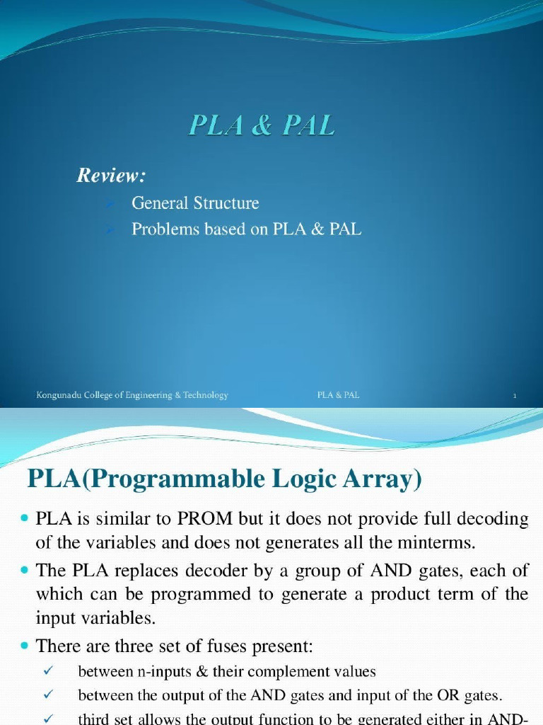 Pal and Pla | PDF