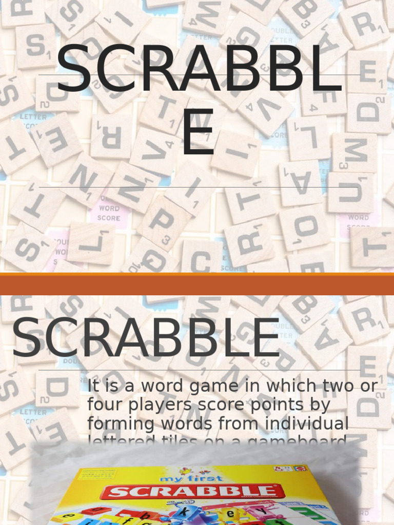 SCRABBLE | PDF
