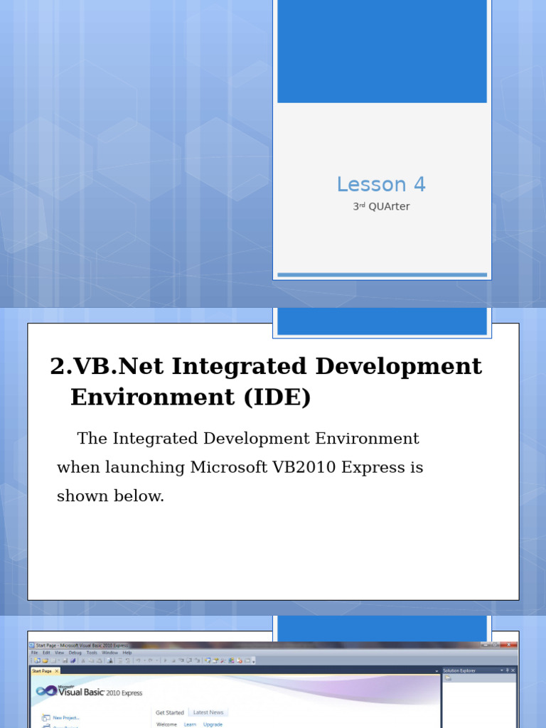 Visual Basic Ide | PDF