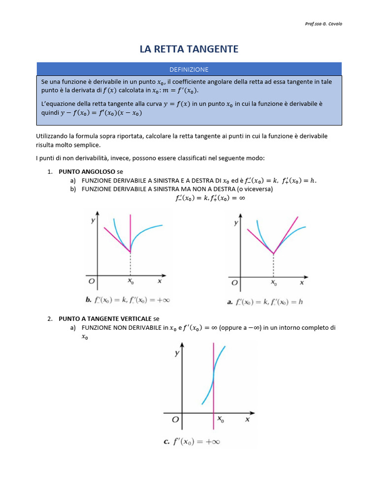 La Retta Tangente | PDF