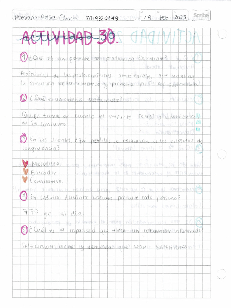 Actividad 30 - Administración de la Producción | PDF